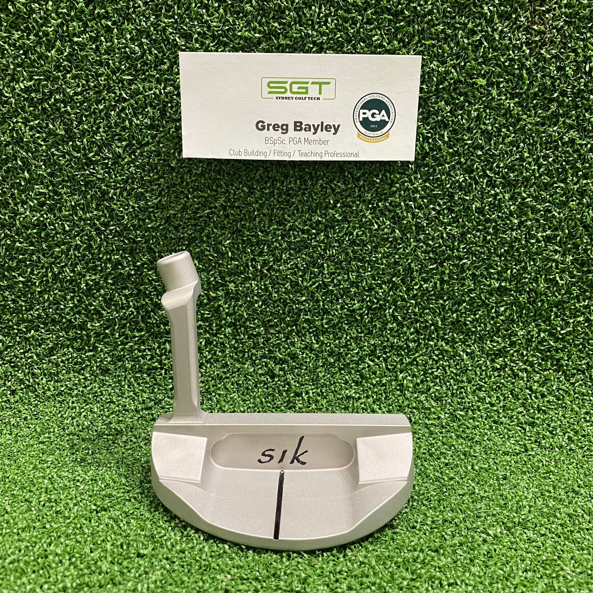 SIK Putters SHO Satin | Sydney Golf Tech