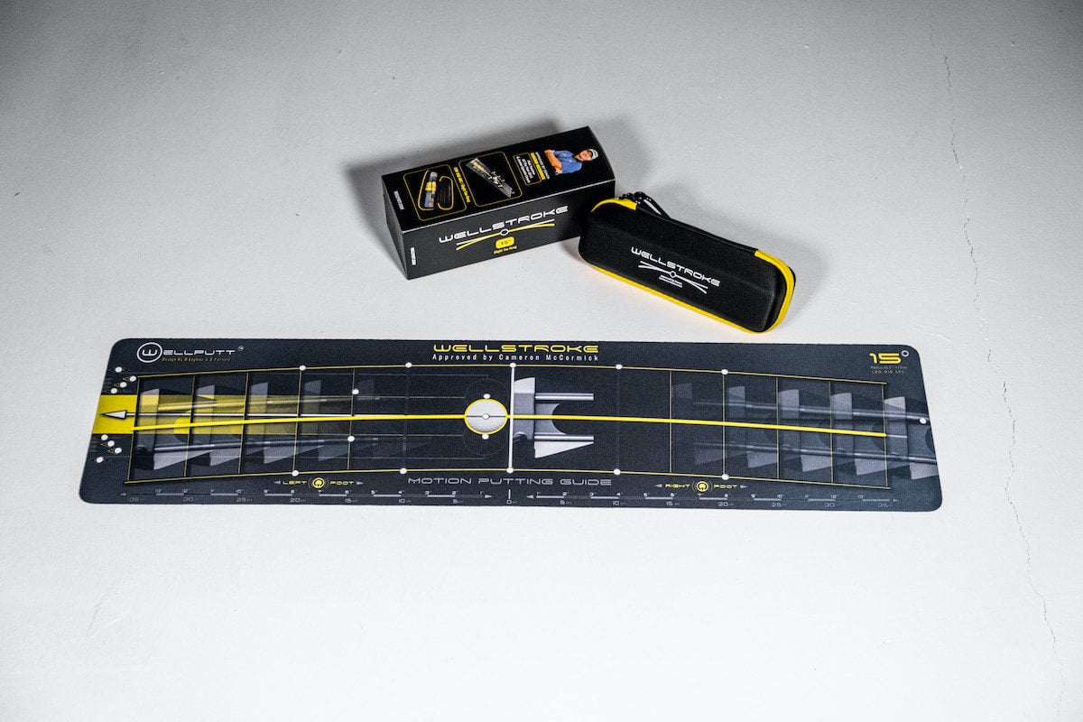 Wellstroke 15’ Low Mid Arc Putting Mat - Right Hand | Sydney Golf Tech