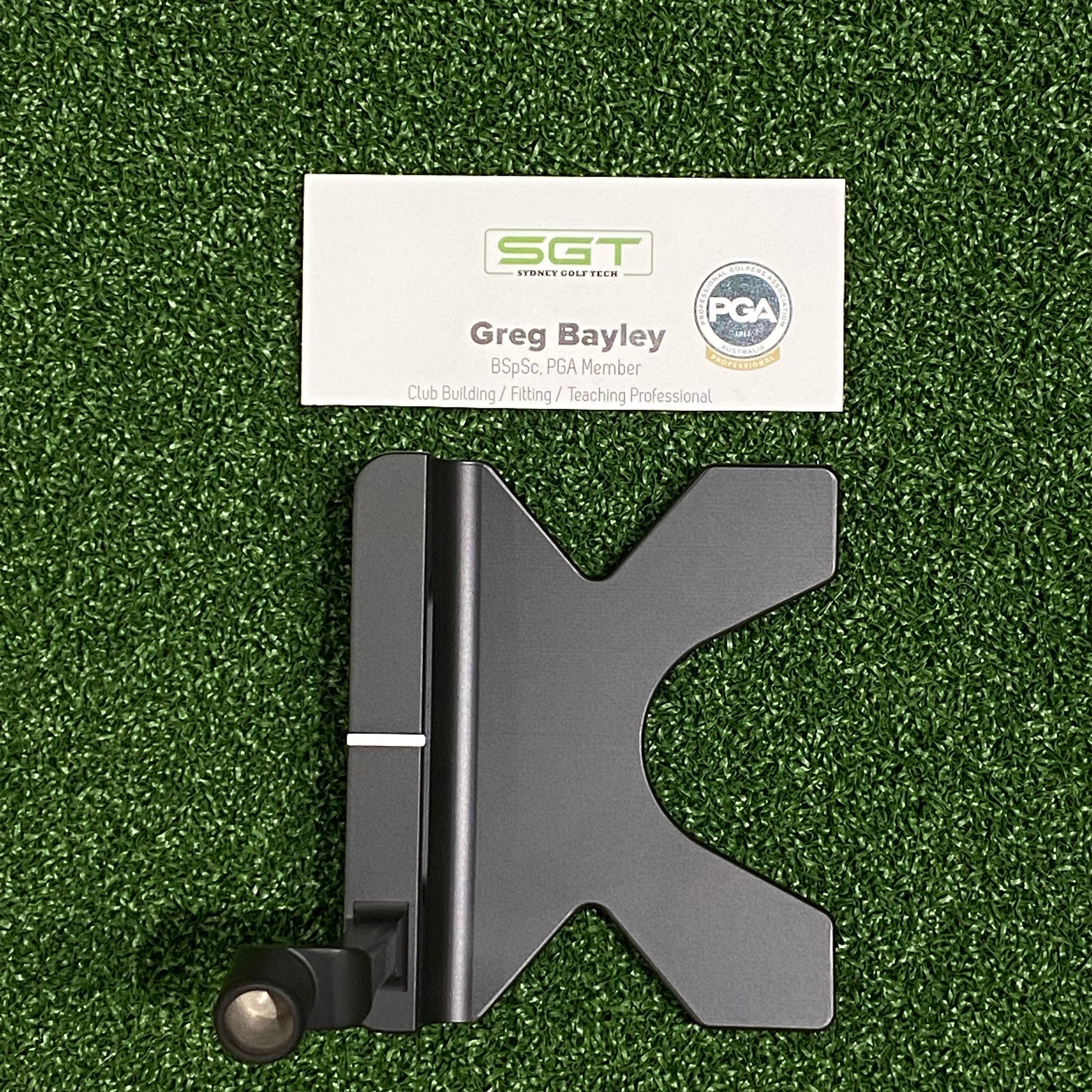 SIK Putters FLO C Black | Sydney Golf Tech