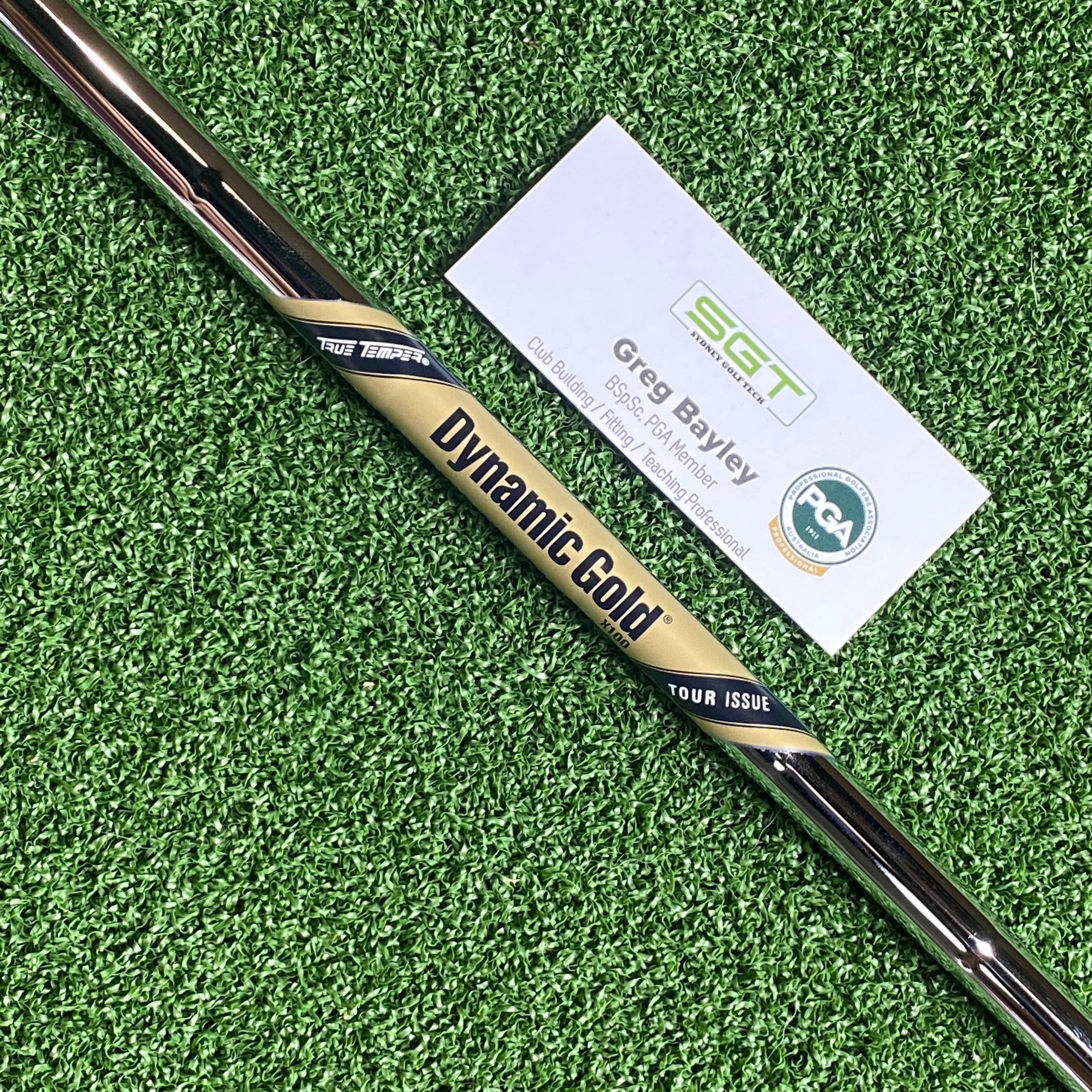 True Temper Dynamic Gold X100 Tour Issue Iron Shaft (4-P) | Sydney Golf ...