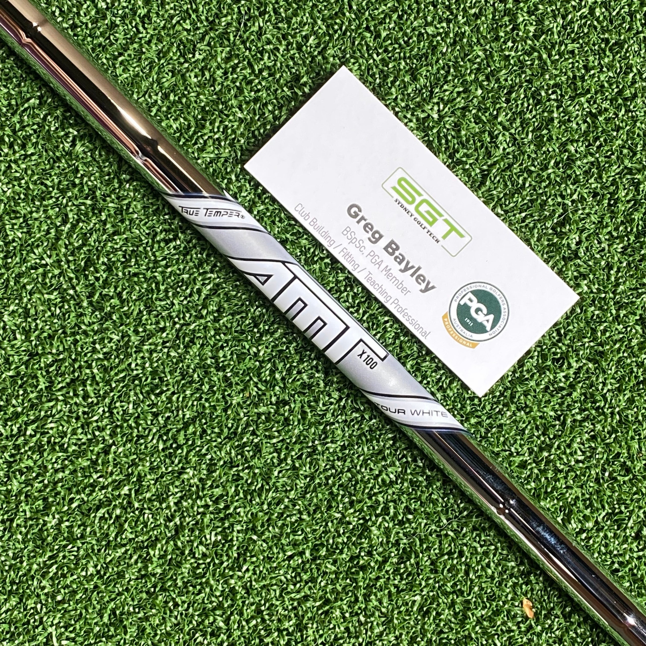 True Temper AMT Tour White Iron Shaft (4-P) | Sydney Golf Tech