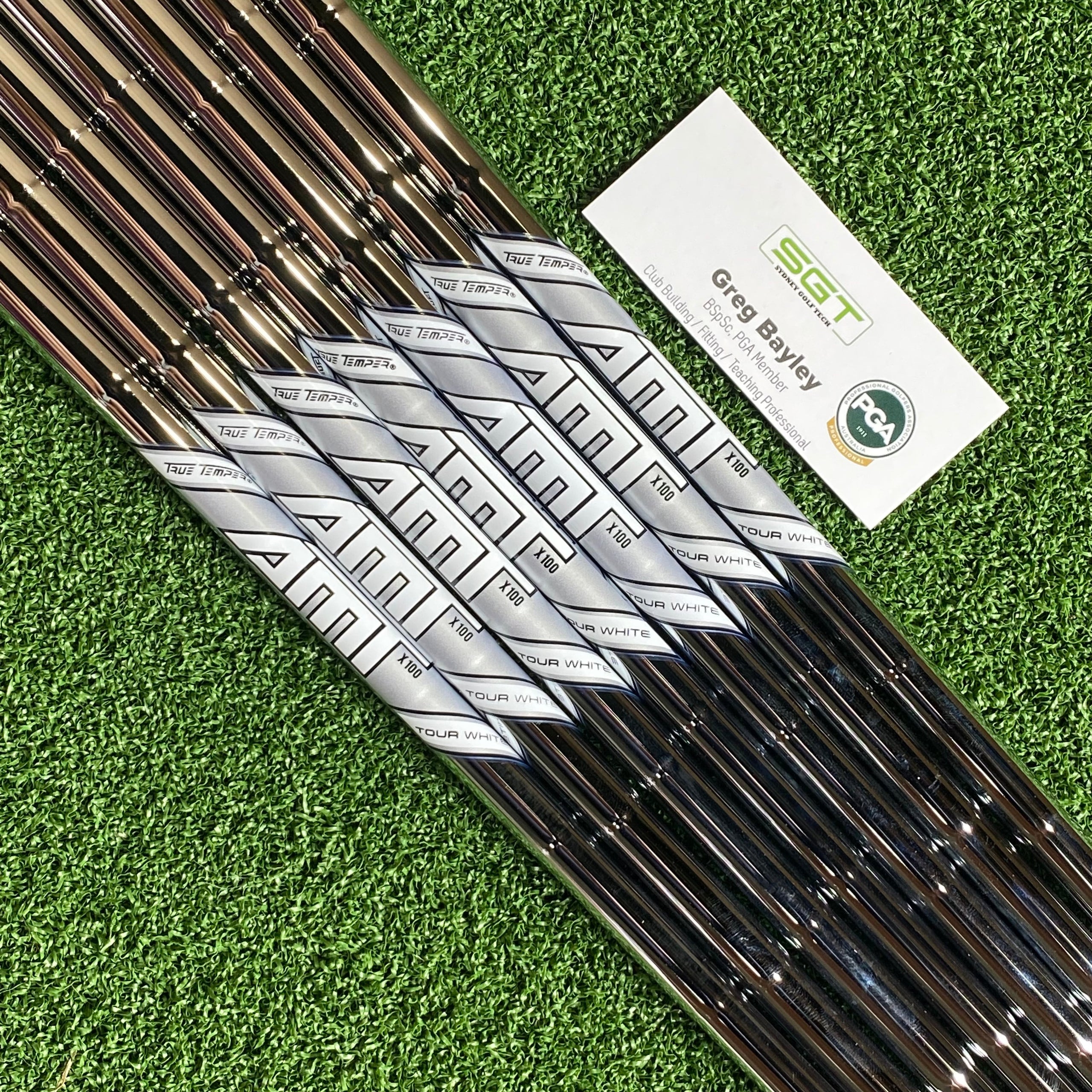 True Temper AMT Tour White Iron Shaft (4-P) | Sydney Golf Tech