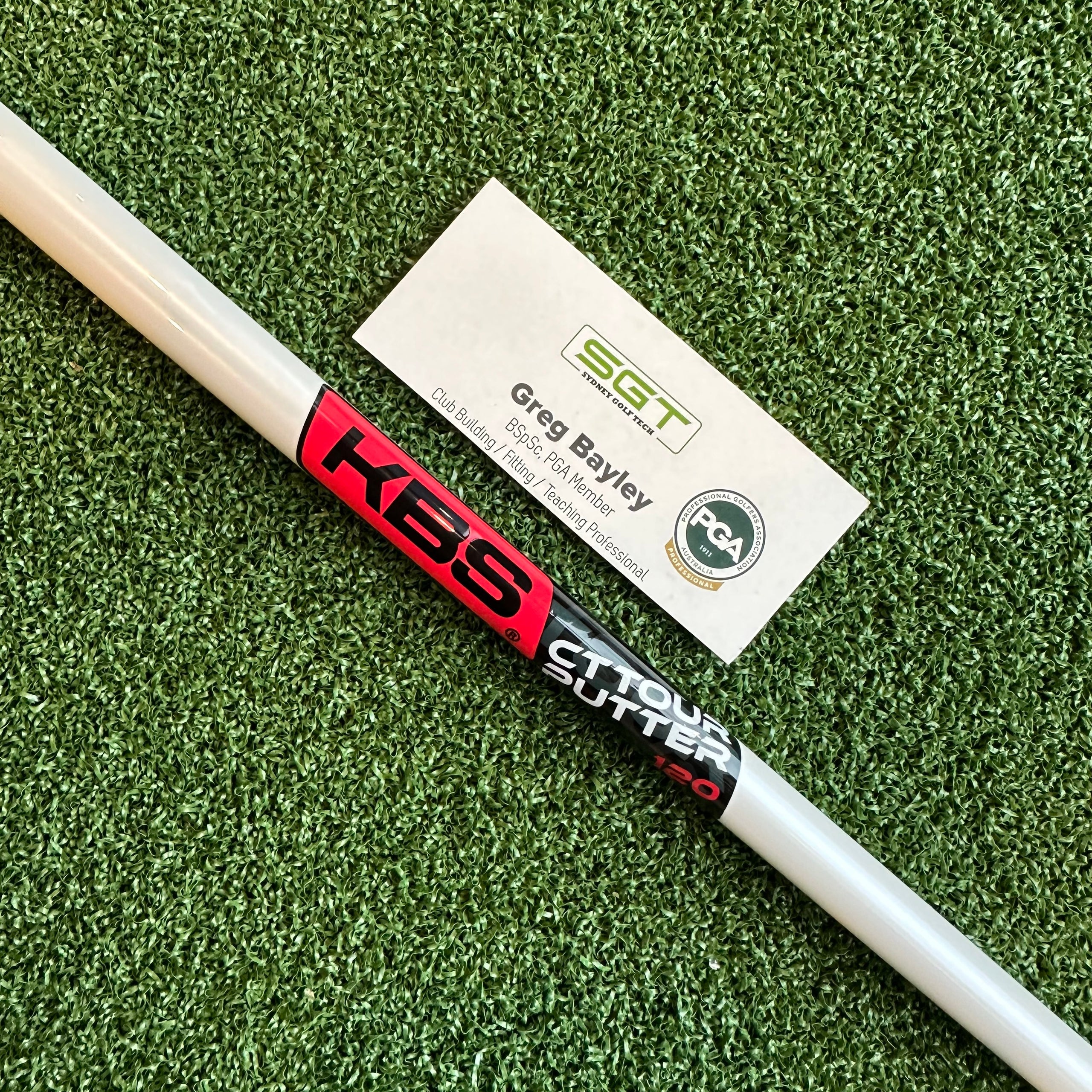 KBS CT White Putter Shafts | Sydney Golf Tech