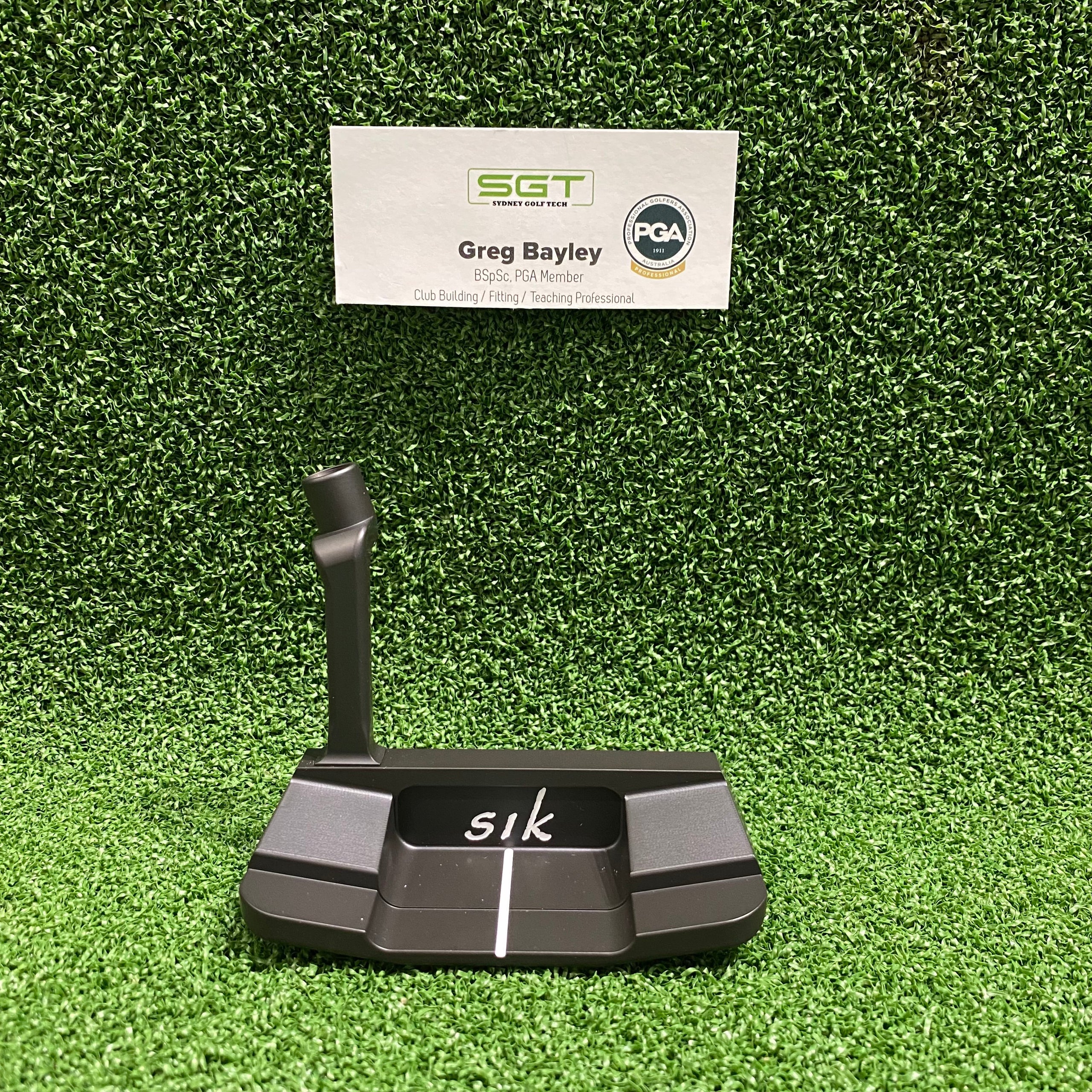 SIK Putters DW Black | Sydney Golf Tech