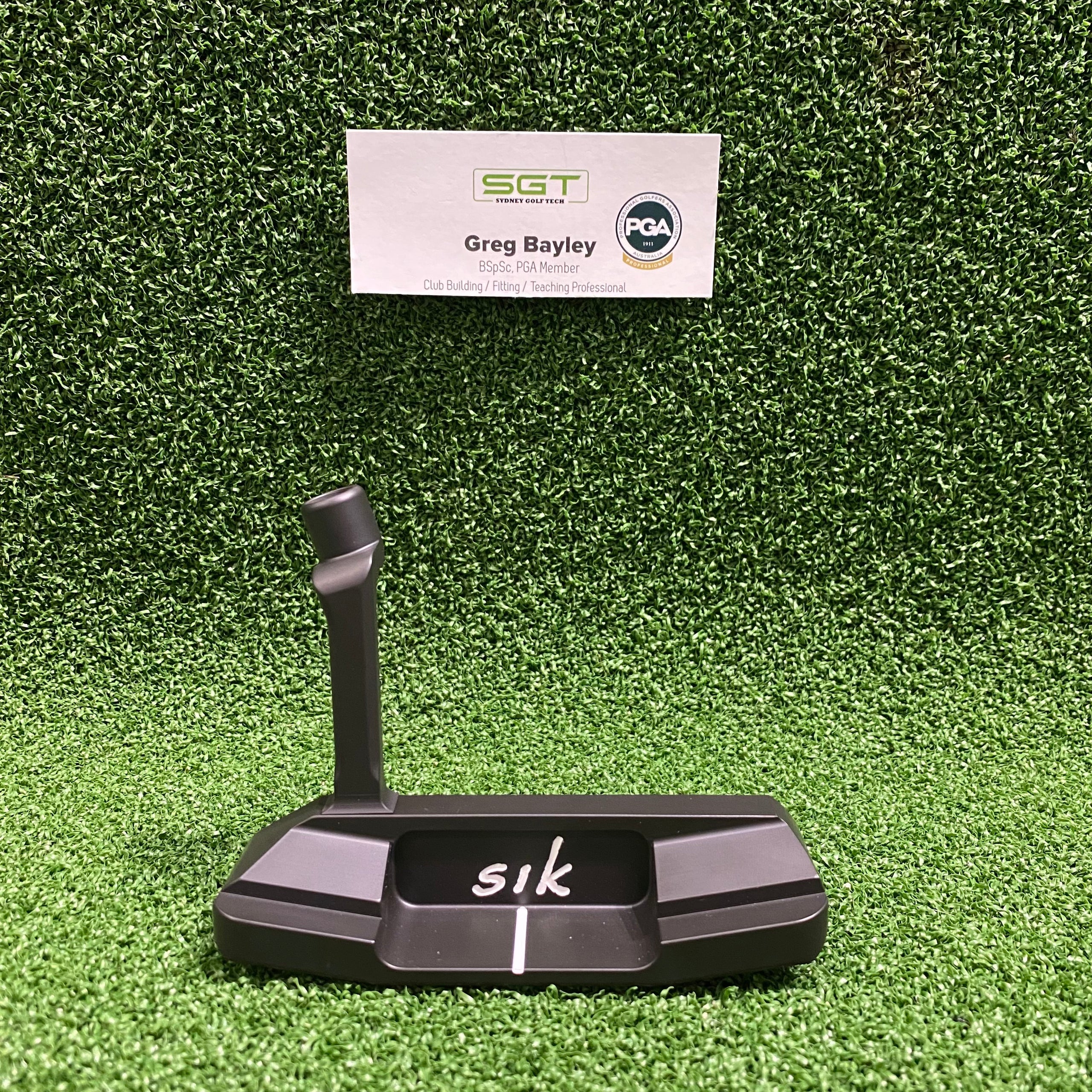 SIK Putters PRO Black | Sydney Golf Tech