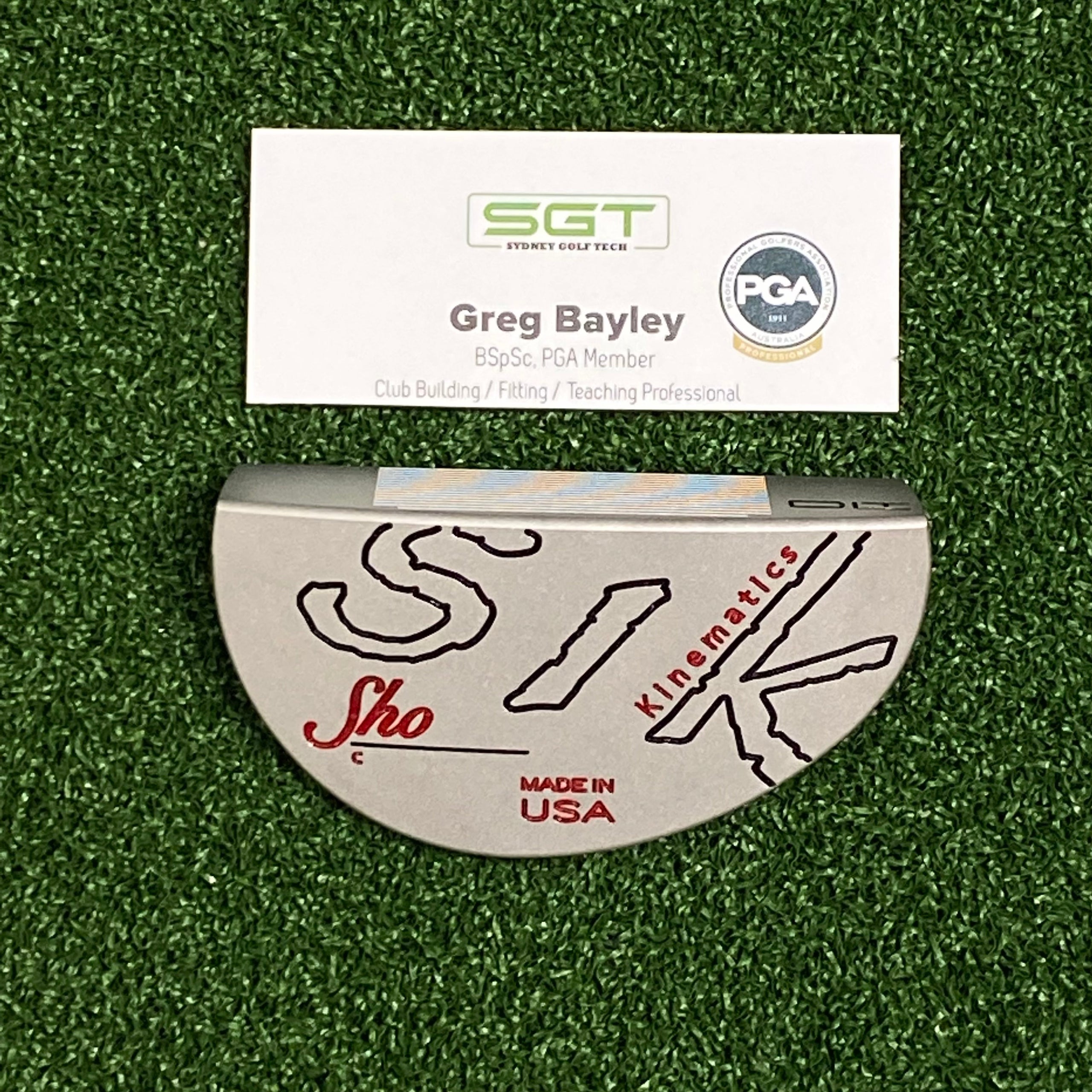 SIK Putters SHO Satin | Sydney Golf Tech