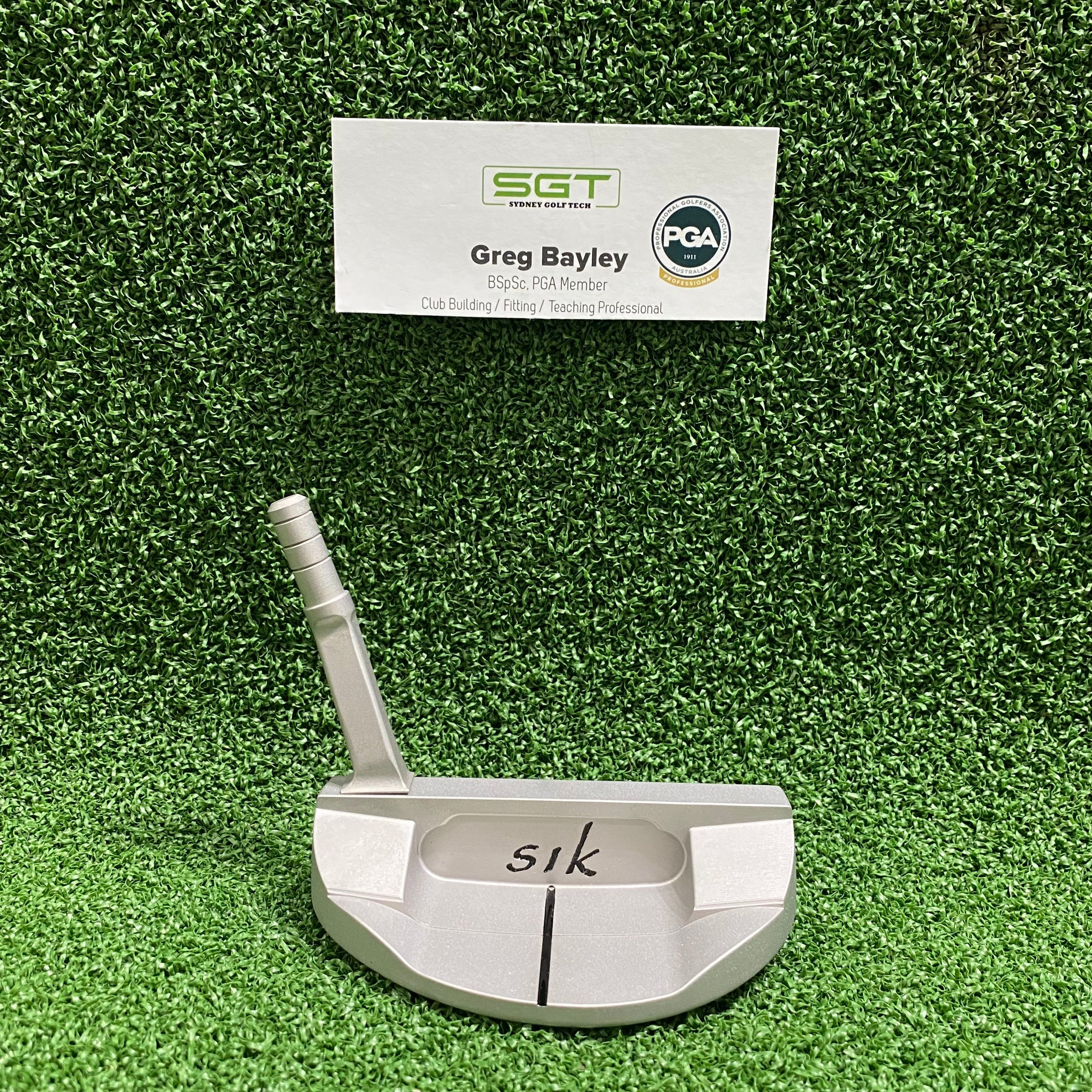 SIK Putters SHO Satin | Sydney Golf Tech