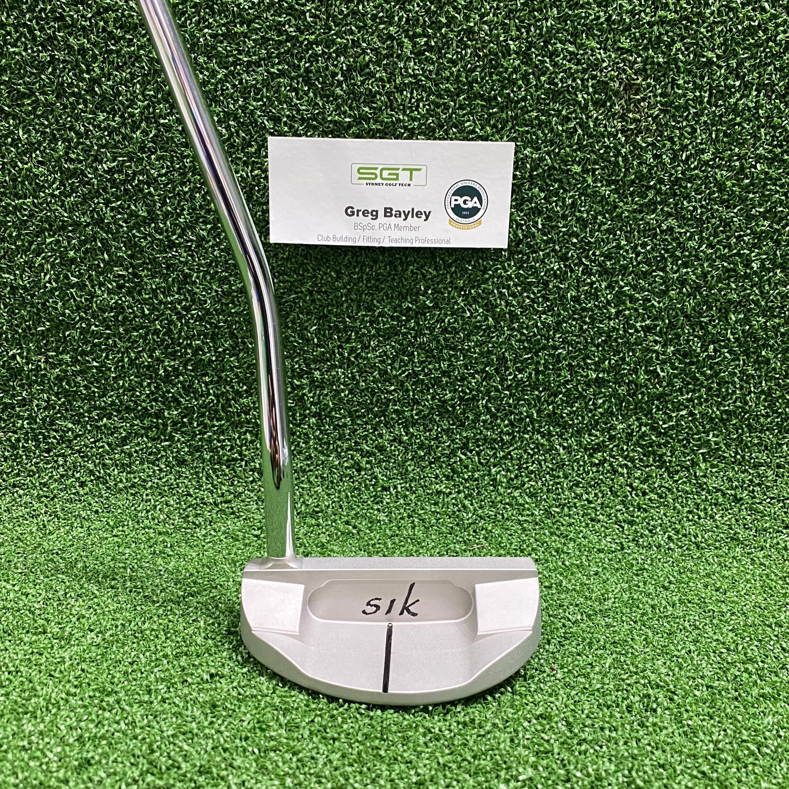SIK Putters SHO Satin | Sydney Golf Tech